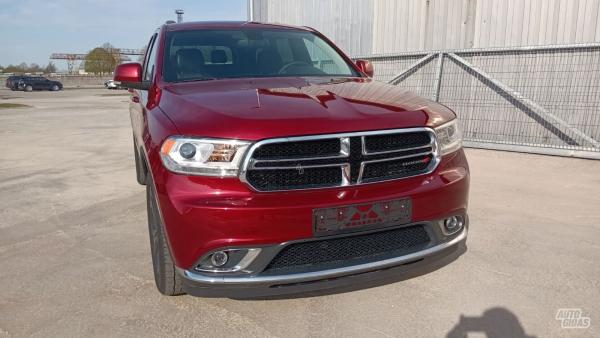 Red Dodge Durango 2014 in Siauliai, with an engine capacity of 3.60 L and mileage of 0 thousand km for 9999 €, photo 10 on AUTOMOTO.COM.LV