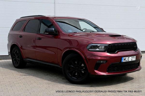 Red Dodge Durango 2014 in Kretinga, with an engine capacity of 3.60 L and mileage of 249 thousand km for 17999 €, photo 1 on AUTOMOTO.COM.LV