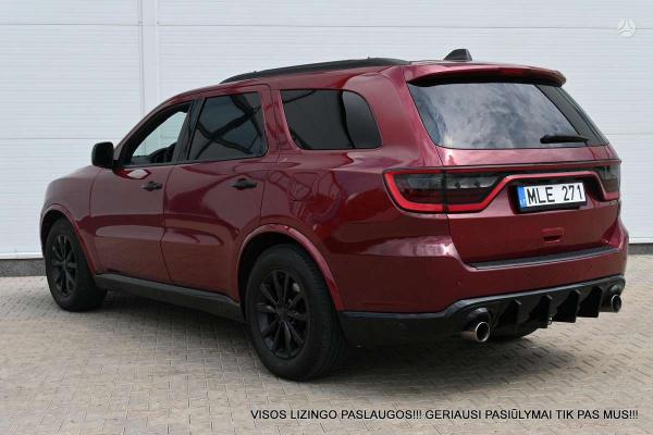 Red Dodge Durango 2014 in Kretinga, with an engine capacity of 3.60 L and mileage of 249 thousand km for 17999 €, photo 8 on AUTOMOTO.COM.LV