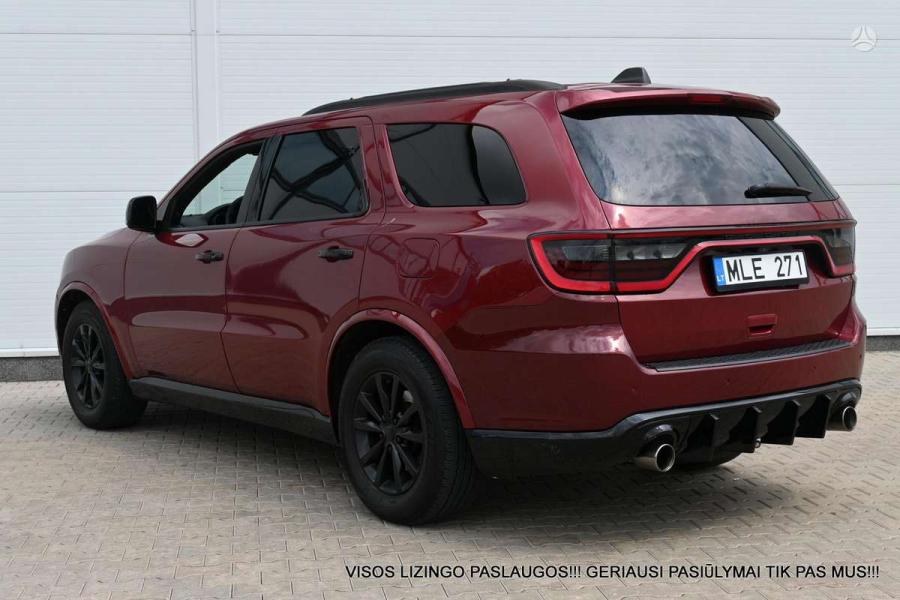 Sarkans Dodge Durango 2014 Kretinga, ar dzinēja tilpumu 3.60 L un nobraukumu 249 tūkst. km par 17999 €, foto 9 vietnē AUTOMOTO.COM.LV
