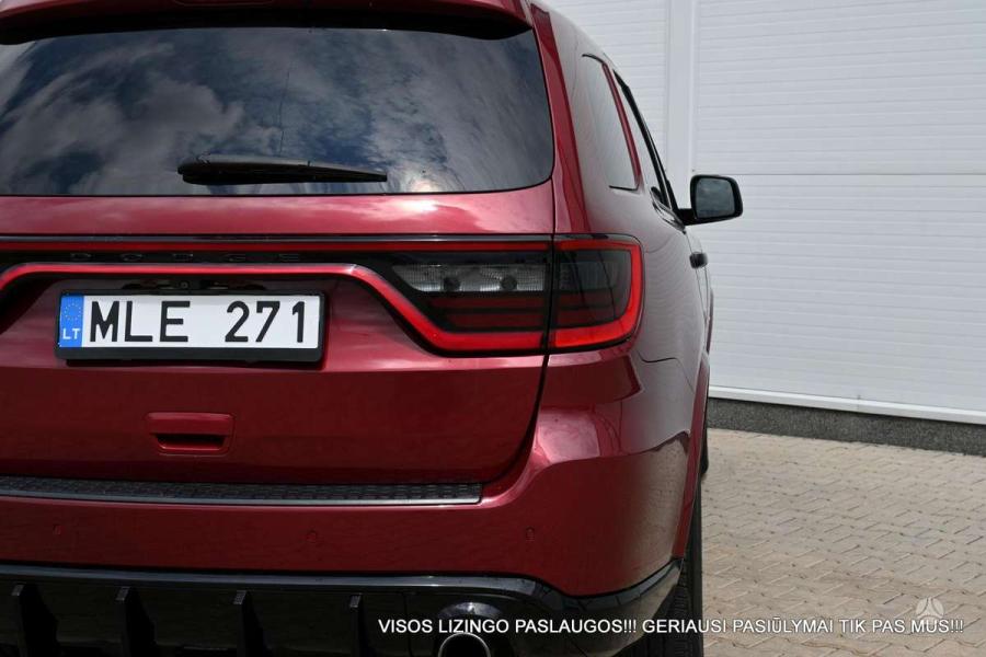 Sarkans Dodge Durango 2014 Kretinga, ar dzinēja tilpumu 3.60 L un nobraukumu 249 tūkst. km par 17999 €, foto 12 vietnē AUTOMOTO.COM.LV