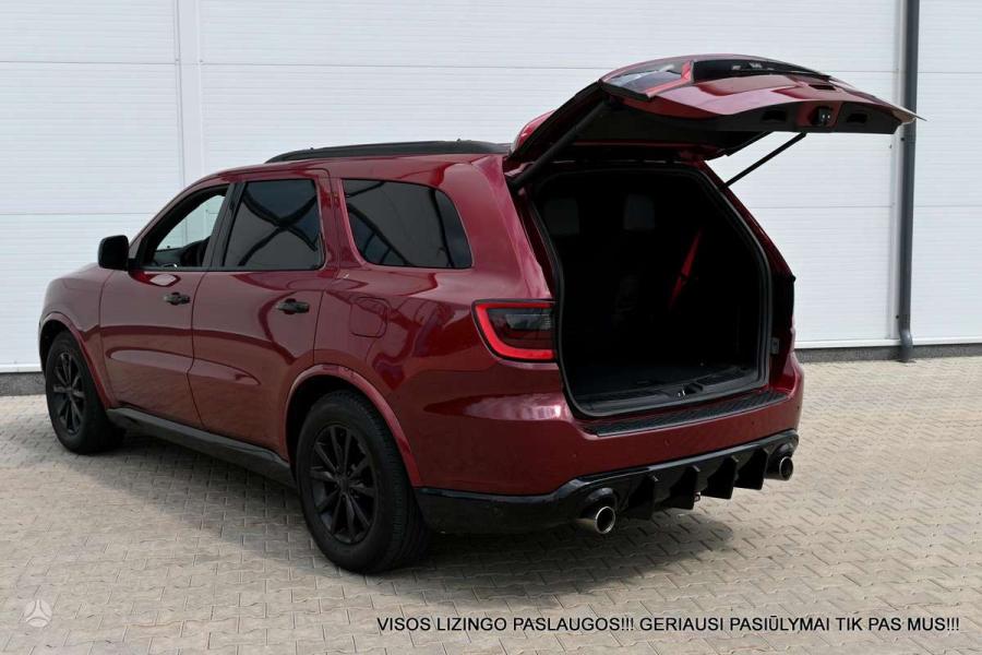Sarkans Dodge Durango 2014 Kretinga, ar dzinēja tilpumu 3.60 L un nobraukumu 249 tūkst. km par 17999 €, foto 13 vietnē AUTOMOTO.COM.LV