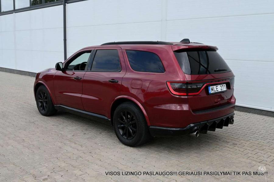 Sarkans Dodge Durango 2014 Kretinga, ar dzinēja tilpumu 3.60 L un nobraukumu 249 tūkst. km par 17999 €, foto 16 vietnē AUTOMOTO.COM.LV