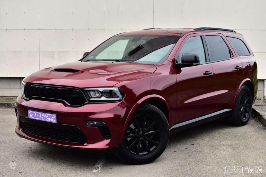 Red Dodge Durango 2014 in Kretinga, with an engine capacity of 3.60 L and mileage of 267 thousand km for 17850 €, photo 1 on AUTOMOTO.COM.LV
