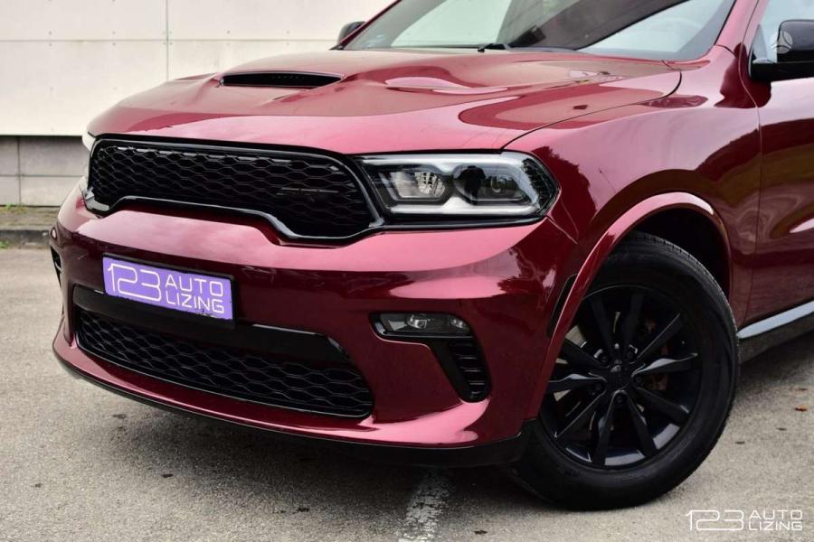 Red Dodge Durango 2014 in Kretinga, with an engine capacity of 3.60 L and mileage of 267 thousand km for 17850 €, photo 4 on AUTOMOTO.COM.LV