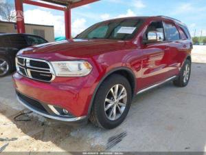 Sarkans Dodge Durango 2014 Klaipėda, ar dzinēja tilpumu 3.60 L un nobraukumu 302 tūkst. km par 4500 €, foto  vietnē AUTOMOTO.COM.LV