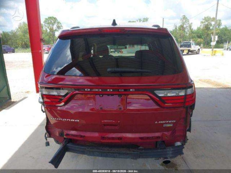 Red Dodge Durango 2014 in Klaipeda, with an engine capacity of 3.60 L and mileage of 302 thousand km for 4500 €, photo 5 on AUTOMOTO.COM.LV