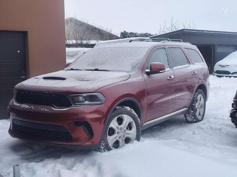 Sarkans Dodge Durango 2015 Kauņa, ar dzinēja tilpumu 3.60 L un nobraukumu 211 tūkst. km par 11800 €, foto 1 vietnē AUTOMOTO.COM.LV
