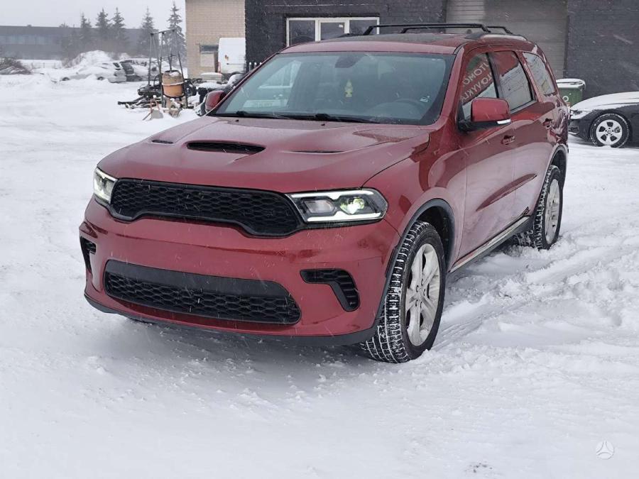 Sarkans Dodge Durango 2015 Kauņa, ar dzinēja tilpumu 3.60 L un nobraukumu 211 tūkst. km par 11800 €, foto 2 vietnē AUTOMOTO.COM.LV