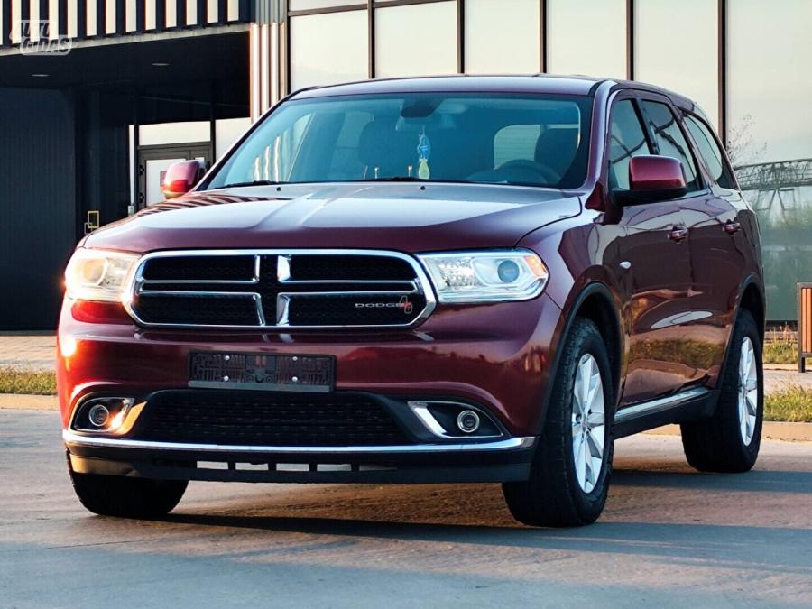 Sarkans Dodge Durango 2015 Šauļi, ar dzinēja tilpumu 3.60 L un nobraukumu 253 tūkst. km par 10200 €, foto 1 vietnē AUTOMOTO.COM.LV
