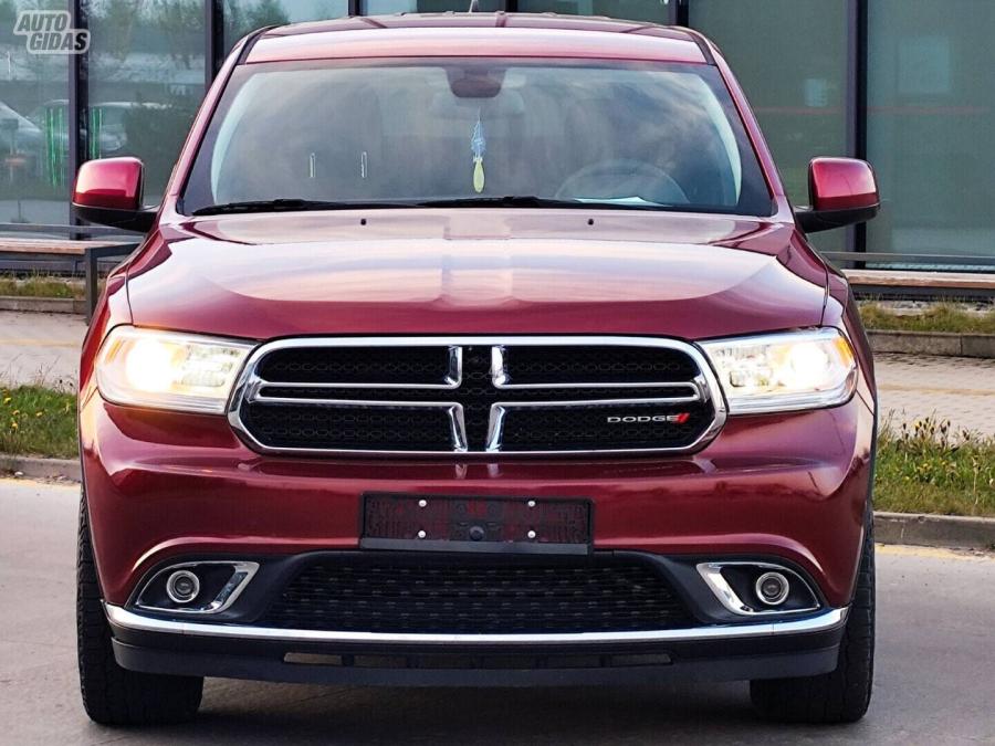 Sarkans Dodge Durango 2015 Šauļi, ar dzinēja tilpumu 3.60 L un nobraukumu 253 tūkst. km par 10200 €, foto 3 vietnē AUTOMOTO.COM.LV