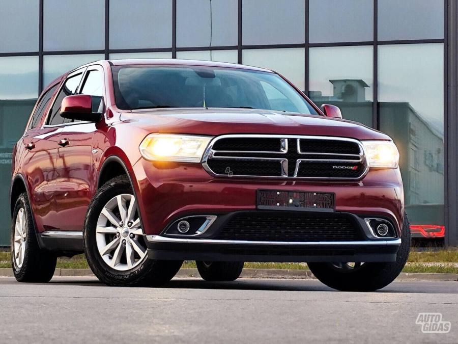 Sarkans Dodge Durango 2015 Šauļi, ar dzinēja tilpumu 3.60 L un nobraukumu 253 tūkst. km par 10200 €, foto 4 vietnē AUTOMOTO.COM.LV