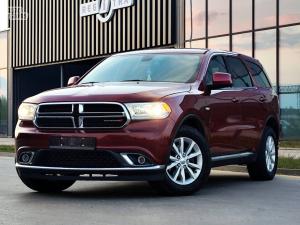 Sarkans Dodge Durango 2015 Šauļi, ar dzinēja tilpumu 3.60 L un nobraukumu 253 tūkst. km par 10200 €, foto 5 vietnē AUTOMOTO.COM.LV