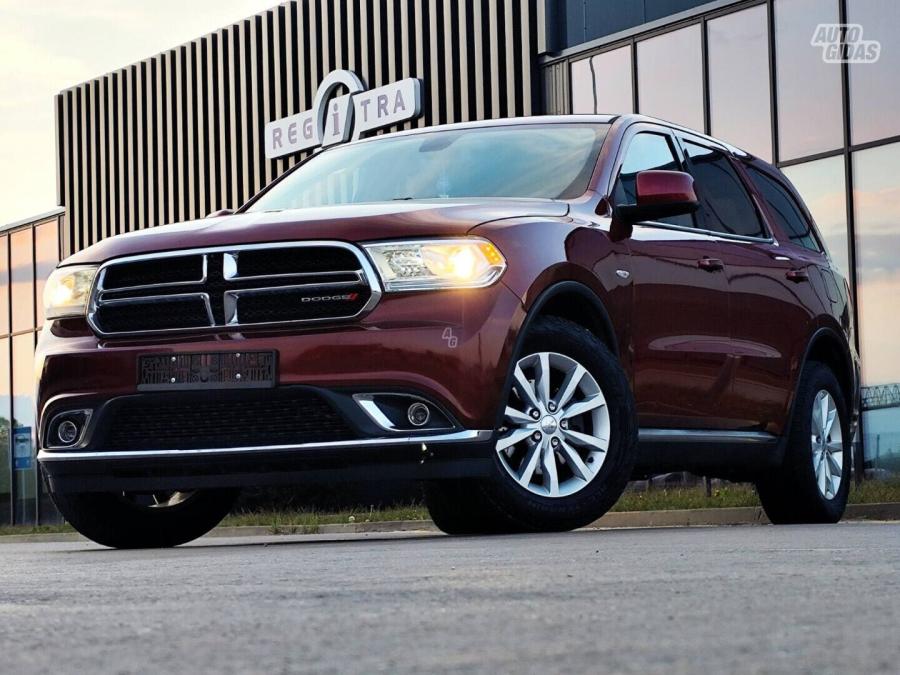 Sarkans Dodge Durango 2015 Šauļi, ar dzinēja tilpumu 3.60 L un nobraukumu 253 tūkst. km par 10200 €, foto 6 vietnē AUTOMOTO.COM.LV