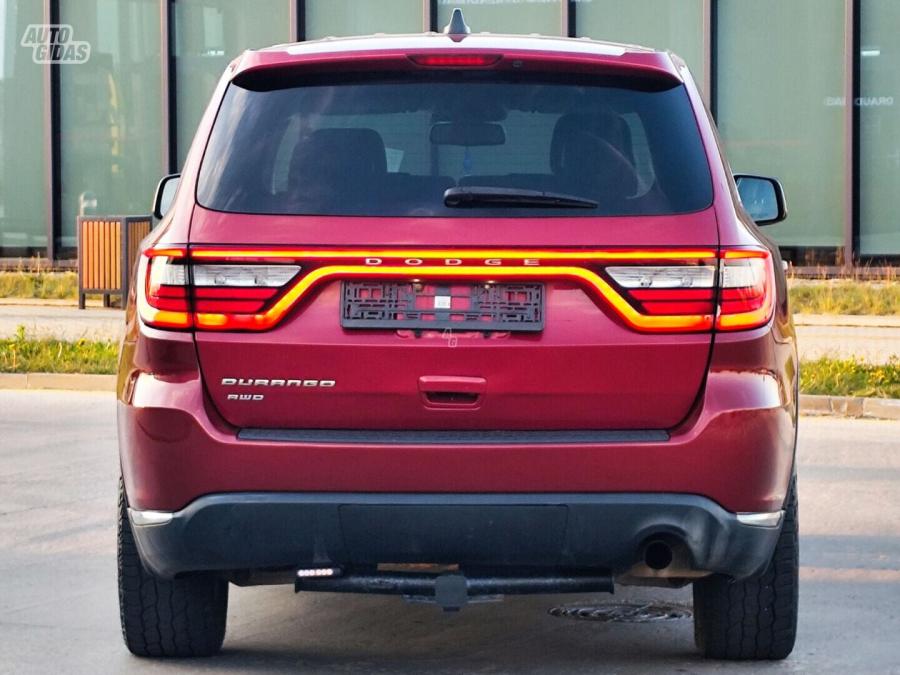 Sarkans Dodge Durango 2015 Šauļi, ar dzinēja tilpumu 3.60 L un nobraukumu 253 tūkst. km par 10200 €, foto 9 vietnē AUTOMOTO.COM.LV