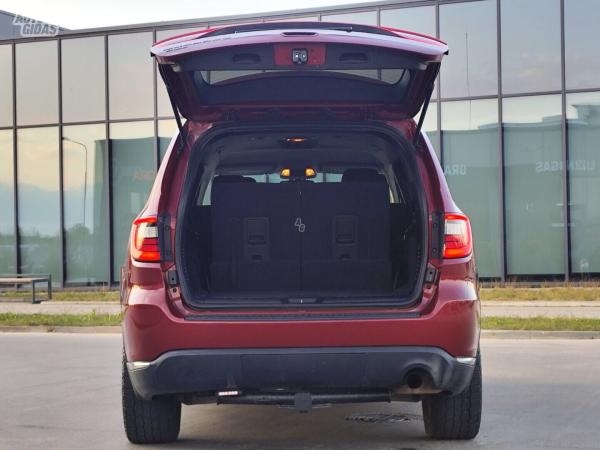 Red Dodge Durango 2015 in Siauliai, with an engine capacity of 3.60 L and mileage of 253 thousand km for 10200 €, photo 9 on AUTOMOTO.COM.LV