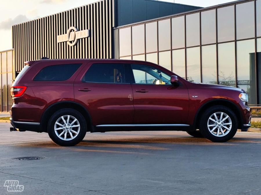 Sarkans Dodge Durango 2015 Šauļi, ar dzinēja tilpumu 3.60 L un nobraukumu 253 tūkst. km par 10200 €, foto 12 vietnē AUTOMOTO.COM.LV