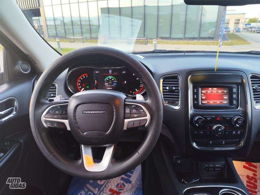 Sarkans Dodge Durango 2015 Šauļi, ar dzinēja tilpumu 3.60 L un nobraukumu 253 tūkst. km par 10200 €, foto 15 vietnē AUTOMOTO.COM.LV