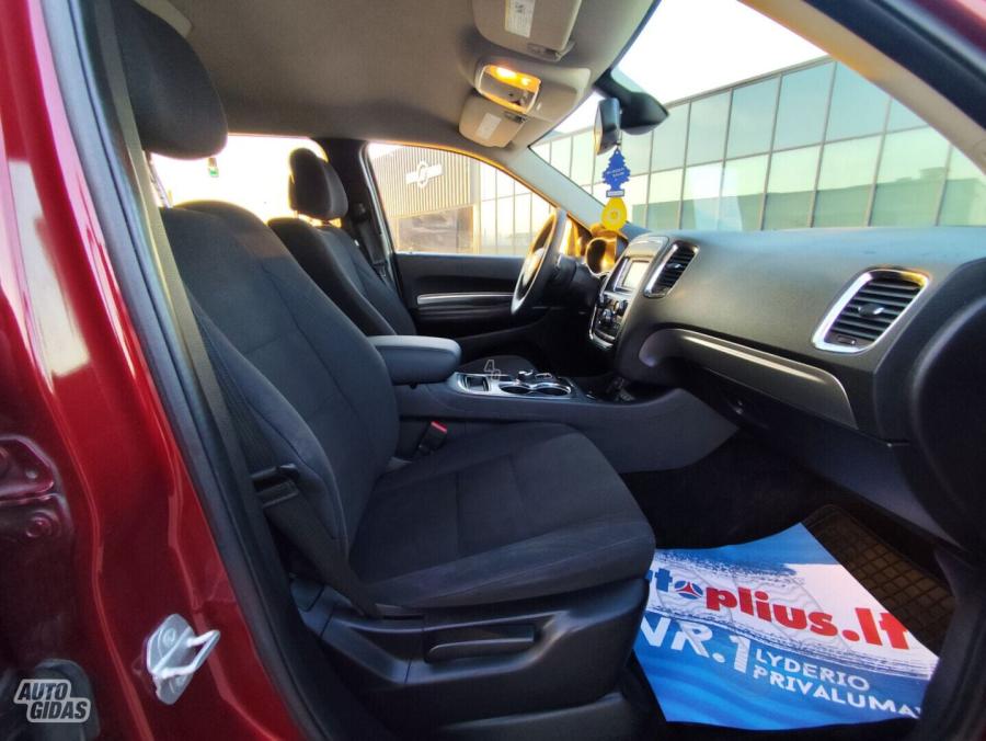 Sarkans Dodge Durango 2015 Šauļi, ar dzinēja tilpumu 3.60 L un nobraukumu 253 tūkst. km par 10200 €, foto 23 vietnē AUTOMOTO.COM.LV
