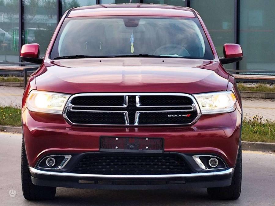 Red Dodge Durango 2015 in Siauliai, with an engine capacity of 3.60 L and mileage of 253 thousand km for 9750 €, photo 4 on AUTOMOTO.COM.LV