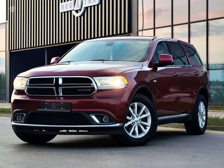 Red Dodge Durango 2015 in Siauliai, with an engine capacity of 3.60 L and mileage of 253 thousand km for 9750 €, photo 5 on AUTOMOTO.COM.LV