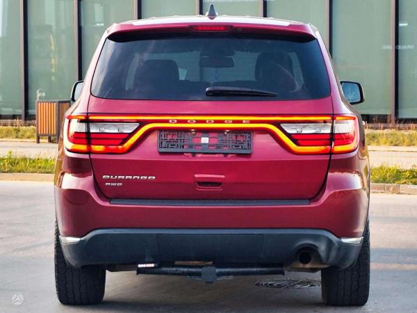 Red Dodge Durango 2015 in Siauliai, with an engine capacity of 3.60 L and mileage of 253 thousand km for 9750 €, photo 8 on AUTOMOTO.COM.LV