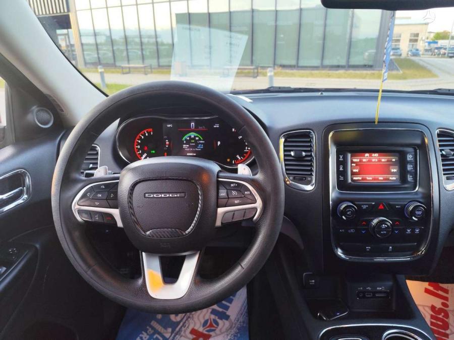 Red Dodge Durango 2015 in Siauliai, with an engine capacity of 3.60 L and mileage of 253 thousand km for 9750 €, photo 15 on AUTOMOTO.COM.LV