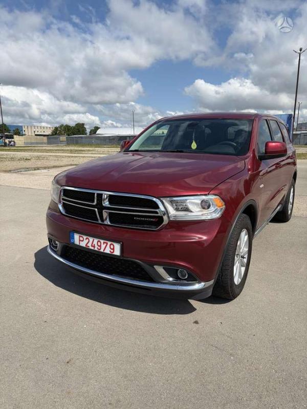 Red Dodge Durango 2015 in Siauliai, with an engine capacity of 3.60 L and mileage of 253 thousand km for 9950 €, photo 6 on AUTOMOTO.COM.LV