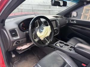 Red Dodge Durango 2015 in Siauliai, with an engine capacity of 5.65 L and mileage of 299 thousand km for 6600 €, photo 25 on AUTOMOTO.COM.LV
