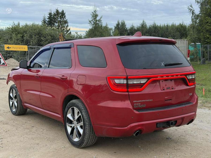 Red Dodge Durango 2015 in Siauliai, with an engine capacity of 5.65 L and mileage of 299 thousand km for 6600 €, photo 30 on AUTOMOTO.COM.LV