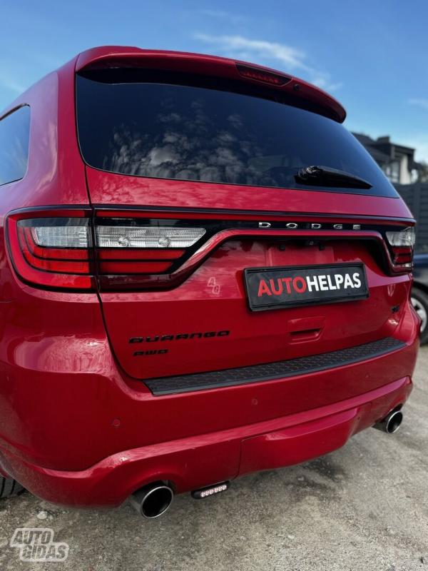 Red Dodge Durango 2015 in Klaipeda, with an engine capacity of 5.70 L and mileage of 304 thousand km for 14000 €, photo 7 on AUTOMOTO.COM.LV