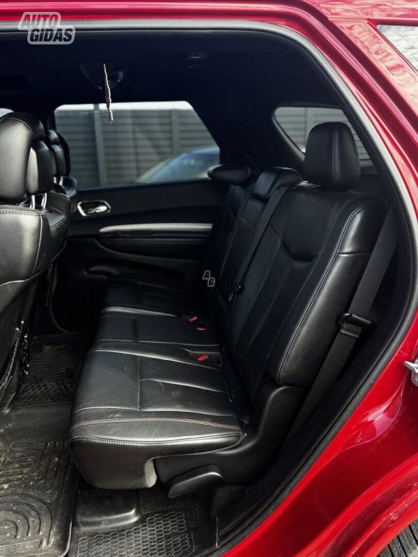 Red Dodge Durango 2015 in Klaipeda, with an engine capacity of 5.70 L and mileage of 304 thousand km for 14000 €, photo 9 on AUTOMOTO.COM.LV