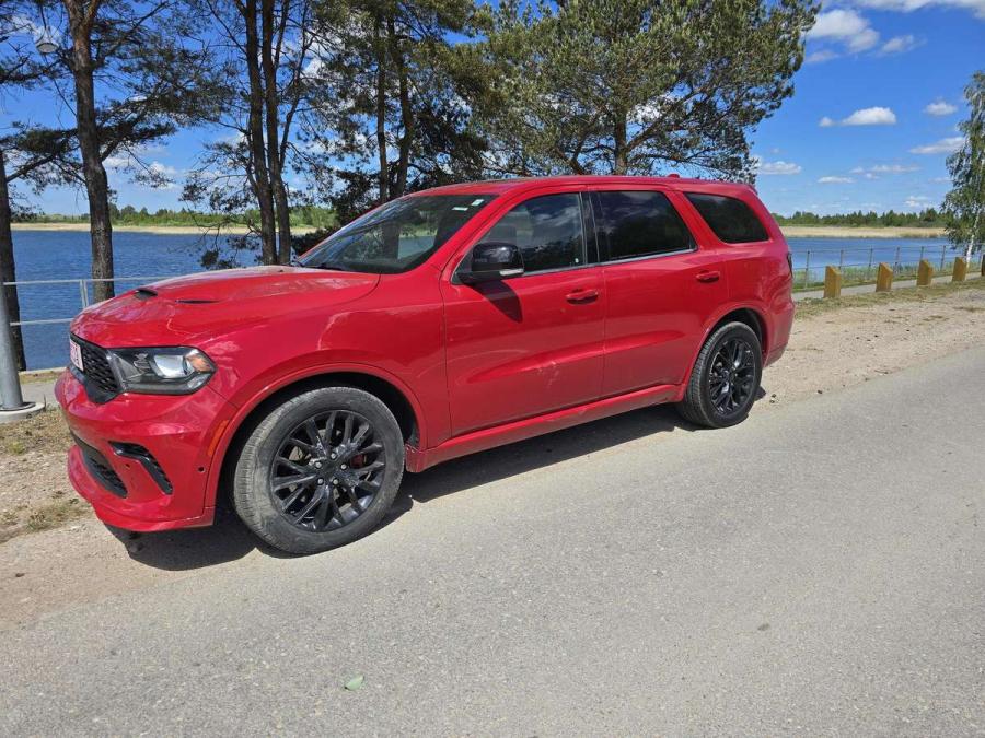 Sarkans Dodge Durango 2015 Klaipėda, ar dzinēja tilpumu 5.65 L un nobraukumu 300 tūkst. km par 13999 €, foto 9 vietnē AUTOMOTO.COM.LV