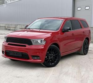 Red Dodge Durango 2015 in Alytus, with an engine capacity of 3.60 L and mileage of 255 thousand km for 11999 €, photo  on AUTOMOTO.COM.LV