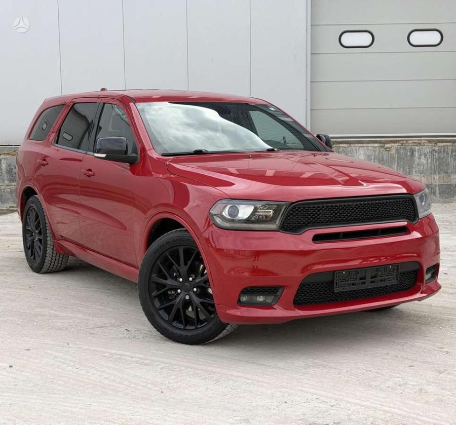 Red Dodge Durango 2015 in Alytus, with an engine capacity of 3.60 L and mileage of 255 thousand km for 11999 €, photo 5 on AUTOMOTO.COM.LV
