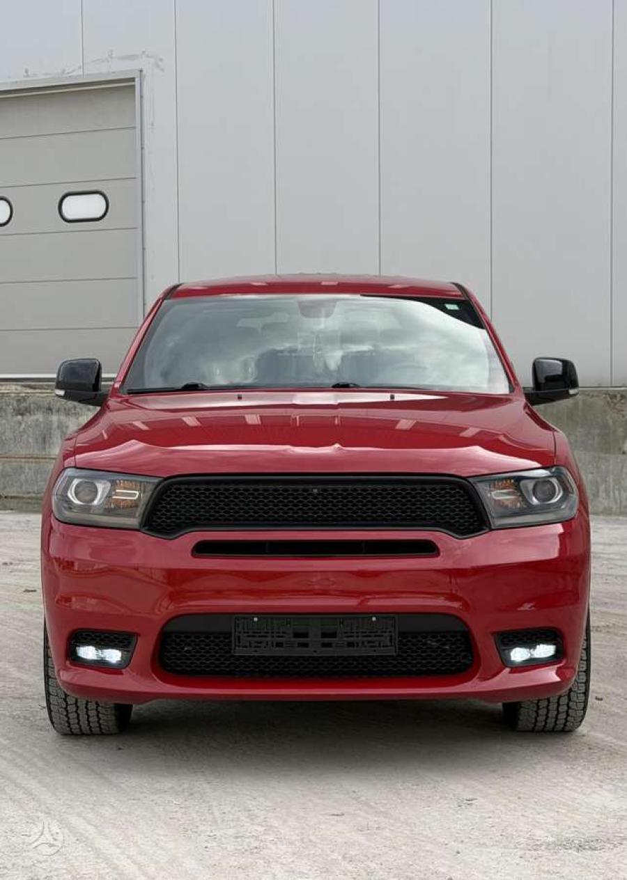 Red Dodge Durango 2015 in Alytus, with an engine capacity of 3.60 L and mileage of 255 thousand km for 11999 €, photo 6 on AUTOMOTO.COM.LV