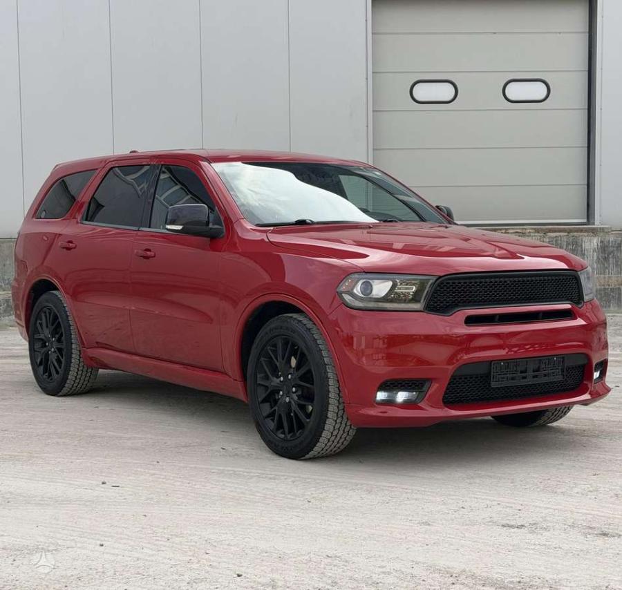 Red Dodge Durango 2015 in Alytus, with an engine capacity of 3.60 L and mileage of 255 thousand km for 11999 €, photo 8 on AUTOMOTO.COM.LV