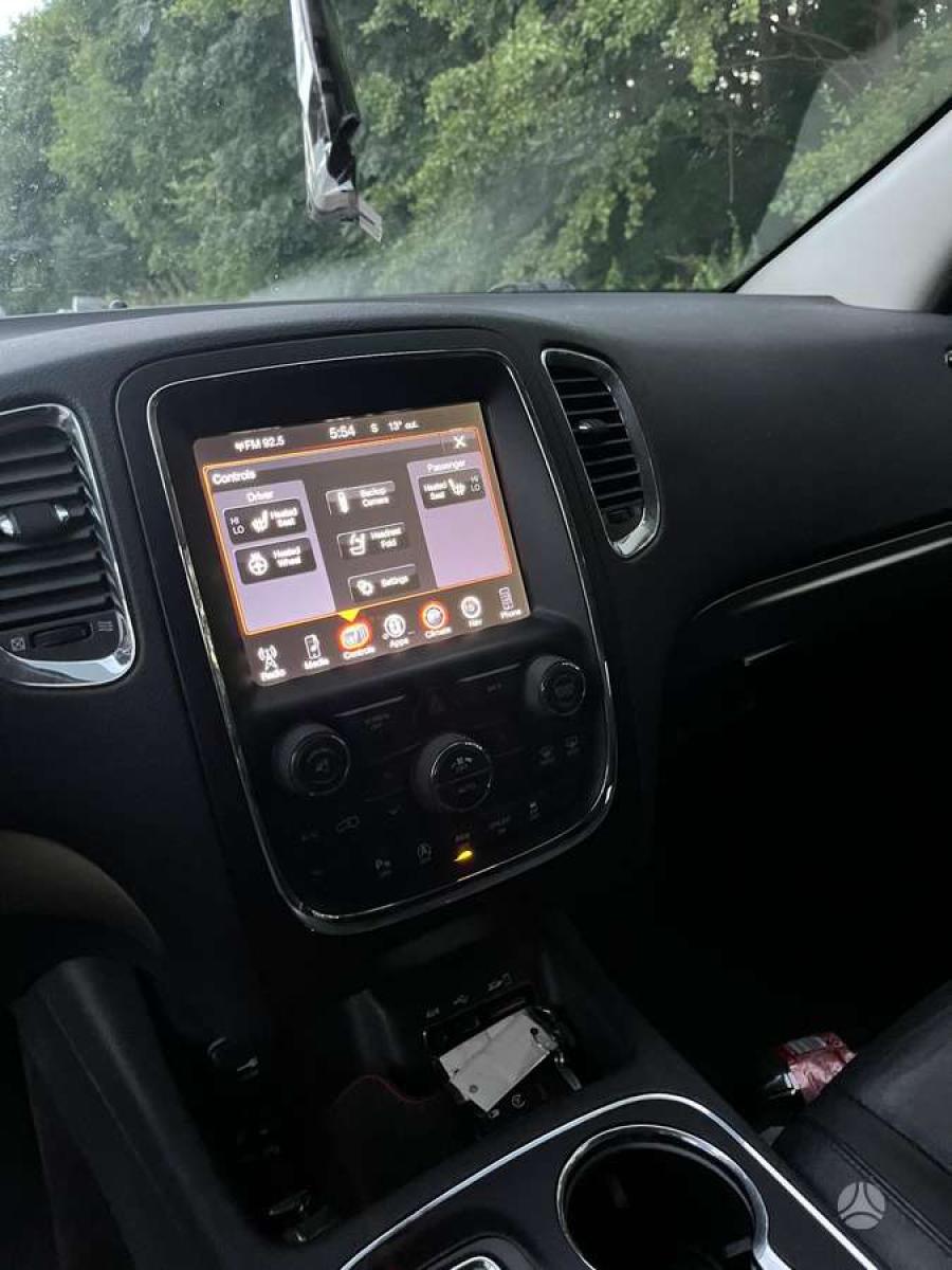 Red Dodge Durango 2017 in Klaipeda, with an engine capacity of 3.60 L and mileage of 275 thousand km for 13200 €, photo 15 on AUTOMOTO.COM.LV