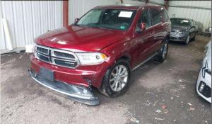 Red Dodge Durango 2018 in Kaunas, with an engine capacity of 3.60 L and mileage of 94 thousand km for 9499 €, photo 9 on AUTOMOTO.COM.LV