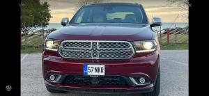 Red Dodge Durango 2018 in Vilnius, with an engine capacity of 3.60 L and mileage of 196 thousand km for 23100 €, photo 4 on AUTOMOTO.COM.LV