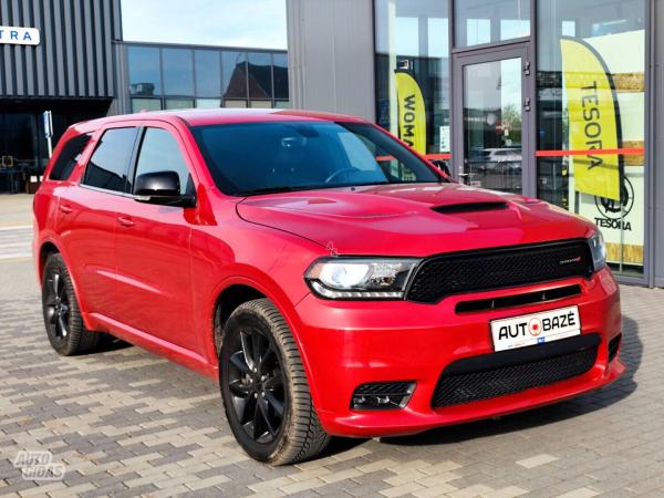 Red Dodge Durango 2018 in Siauliai, with an engine capacity of 3.60 L and mileage of 170 thousand km for 16200 €, photo 1 on AUTOMOTO.COM.LV
