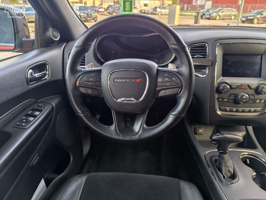 Red Dodge Durango 2018 in Siauliai, with an engine capacity of 3.60 L and mileage of 170 thousand km for 16200 €, photo 12 on AUTOMOTO.COM.LV