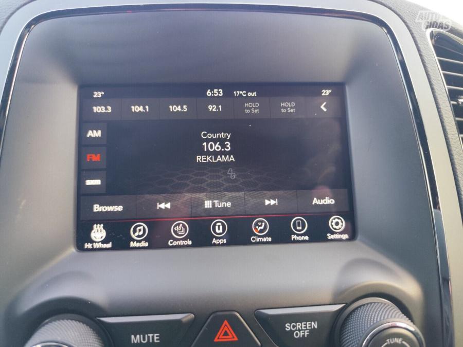 Red Dodge Durango 2018 in Siauliai, with an engine capacity of 3.60 L and mileage of 170 thousand km for 16200 €, photo 15 on AUTOMOTO.COM.LV