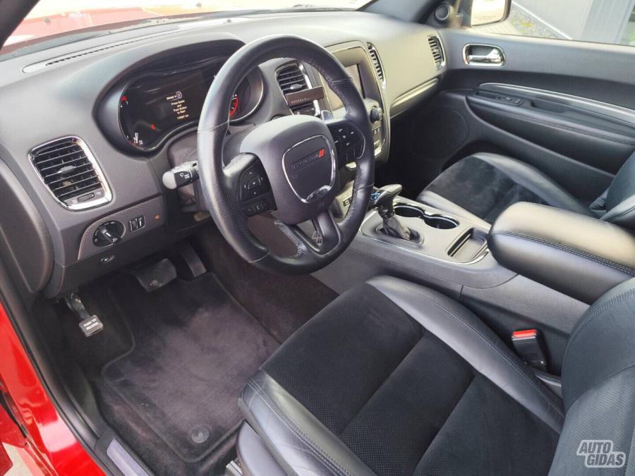 Red Dodge Durango 2018 in Siauliai, with an engine capacity of 3.60 L and mileage of 170 thousand km for 16200 €, photo 17 on AUTOMOTO.COM.LV