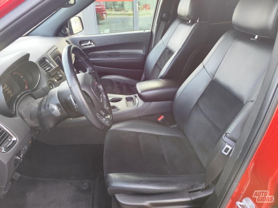 Red Dodge Durango 2018 in Siauliai, with an engine capacity of 3.60 L and mileage of 170 thousand km for 16200 €, photo 19 on AUTOMOTO.COM.LV