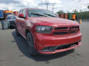 Red Dodge Durango 2018 in Klaipeda, with an engine capacity of 3.60 L and mileage of 119 thousand km for 9350 €, photo  on AUTOMOTO.COM.LV