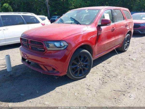 Red Dodge Durango 2018 in Klaipeda, with an engine capacity of 3.60 L and mileage of 119 thousand km for 9350 €, photo 4 on AUTOMOTO.COM.LV