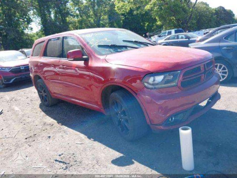 Red Dodge Durango 2018 in Klaipeda, with an engine capacity of 3.60 L and mileage of 119 thousand km for 9350 €, photo 6 on AUTOMOTO.COM.LV