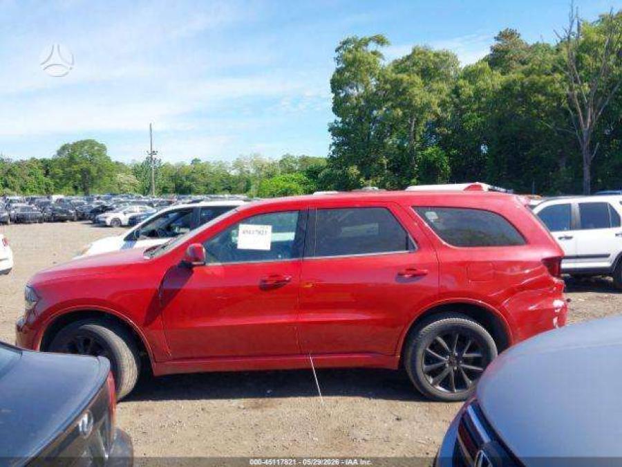 Red Dodge Durango 2018 in Klaipeda, with an engine capacity of 3.60 L and mileage of 119 thousand km for 9350 €, photo 12 on AUTOMOTO.COM.LV