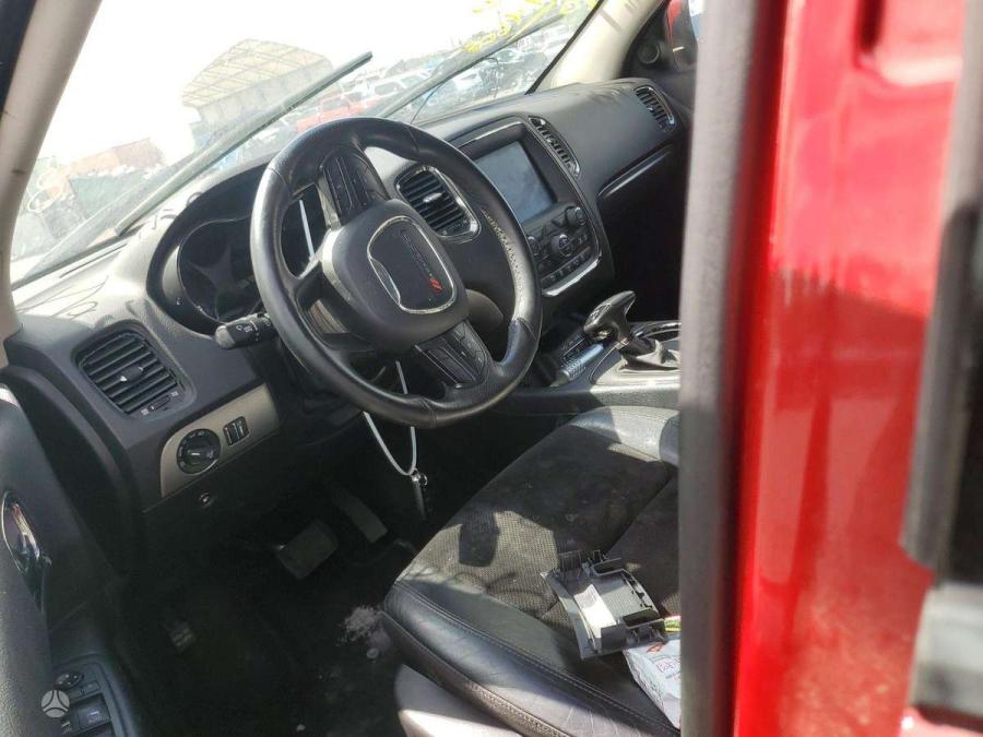 Red Dodge Durango 2018 in Klaipeda, with an engine capacity of 3.60 L and mileage of 119 thousand km for 9350 €, photo 19 on AUTOMOTO.COM.LV